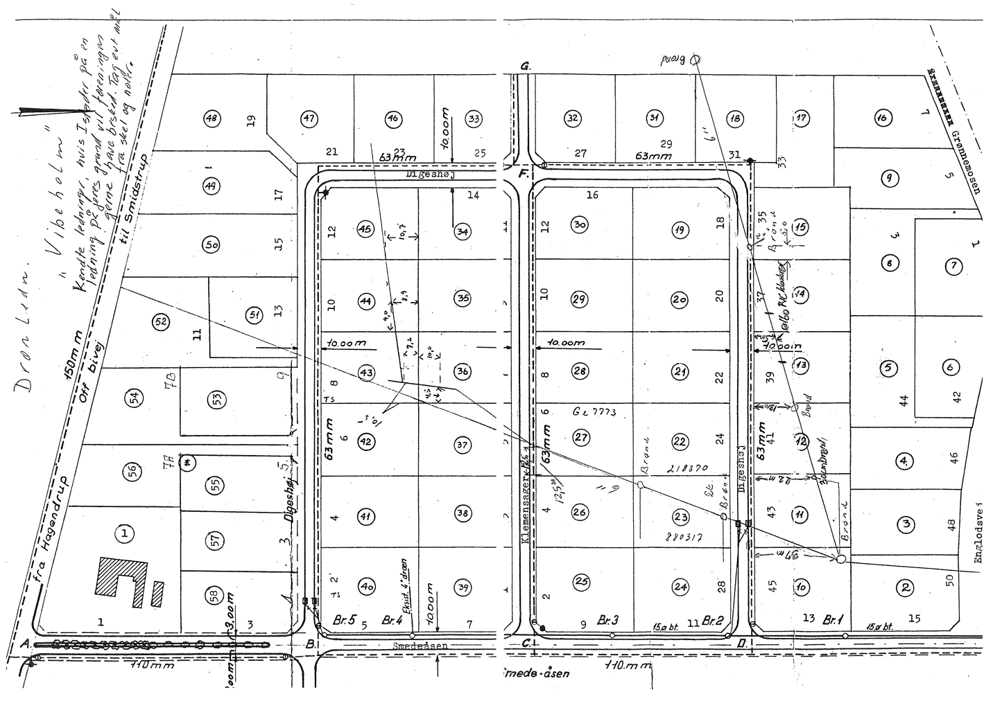 Grundejerforeningen Vibeholm :: Matrikelkort
